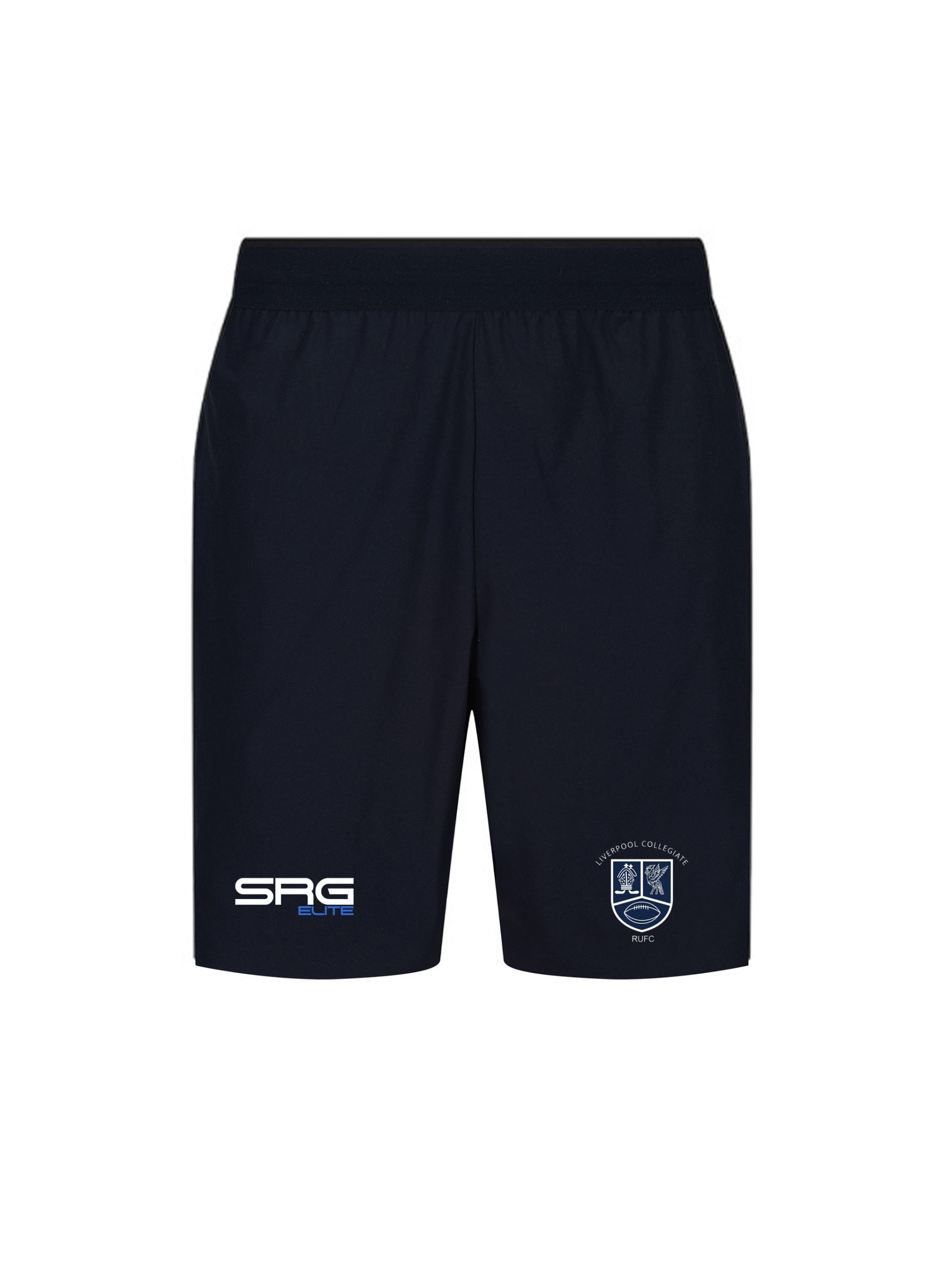 Liverpool Collegiate RUFC - CARBON TECHNICAL TRAINING SHORT - NAVY ...