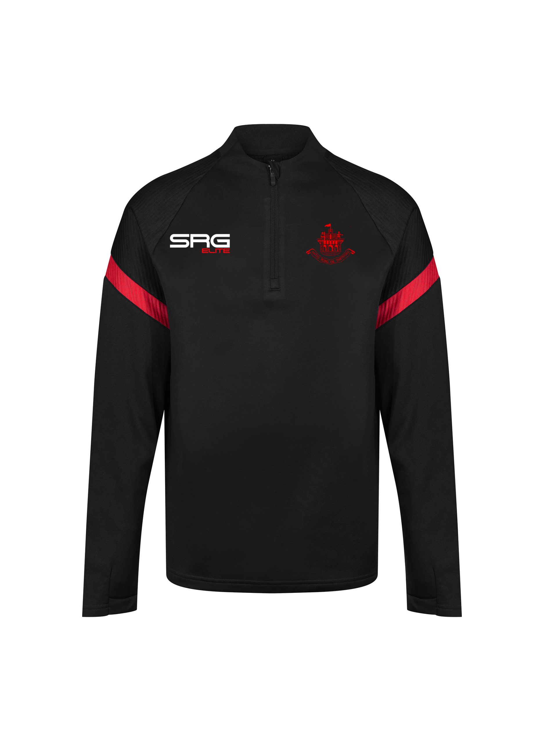 Thetford RFC - KINETIC MIDLAYER TOP - BLACK/RED - SRG Elite